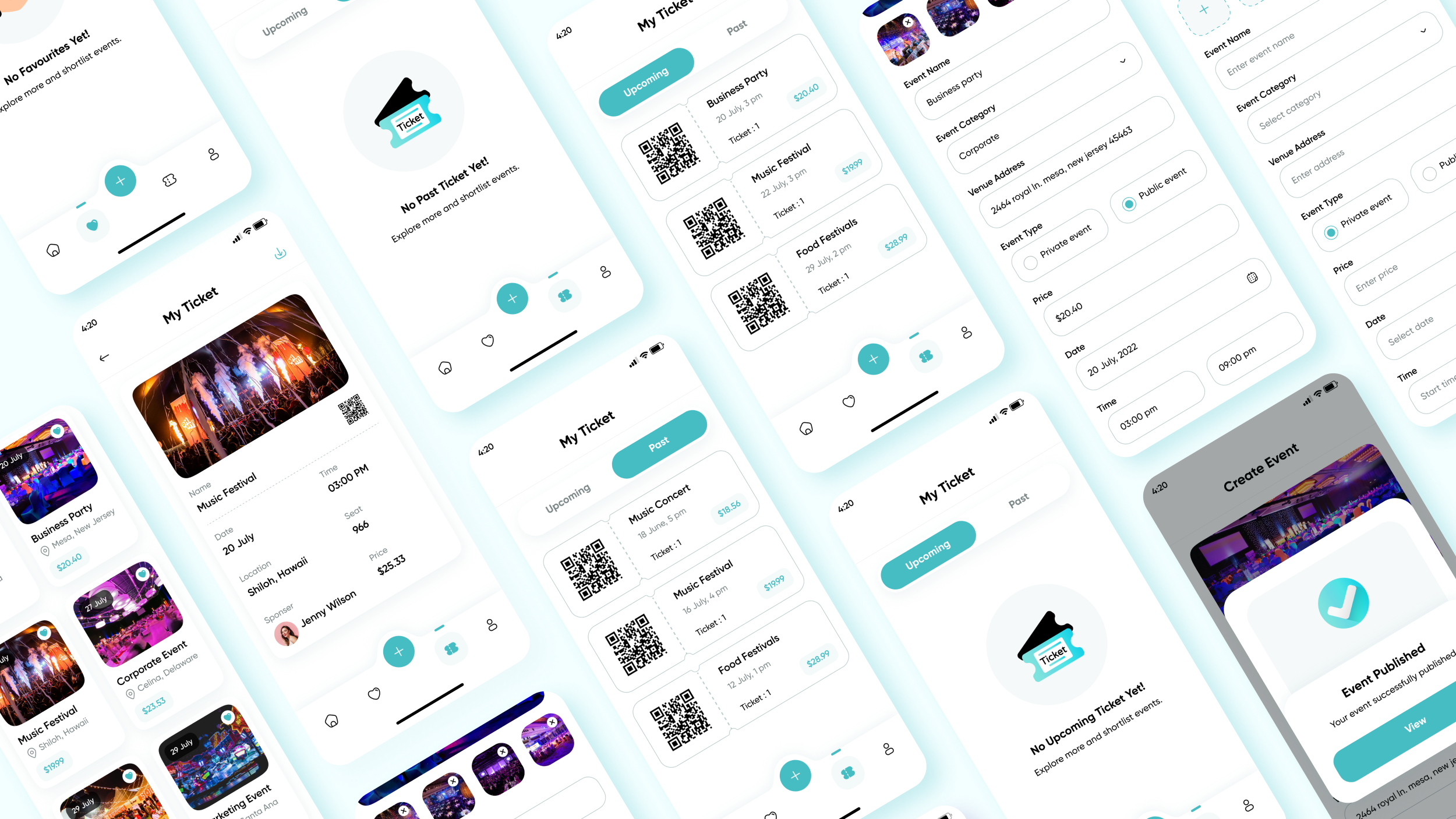 InClub : Event Management app template | event planner | Flutter (Android, iOS) app by ...